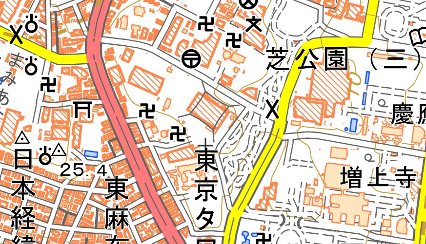これはすごい!「東京タワー」周辺を“年代別”に比較→“約80年”の激変に思わず仰天