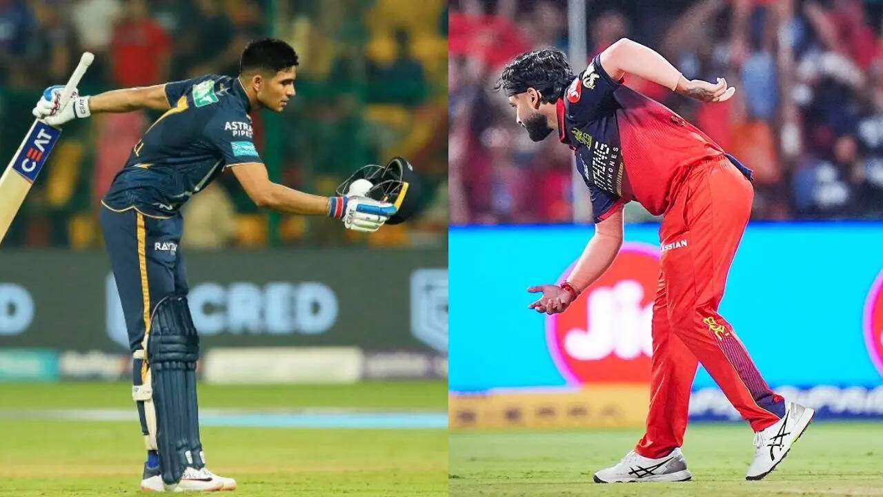 IPL 2026 drama! Suyash Sharma taunts Shubman Gill after his dismissal ...