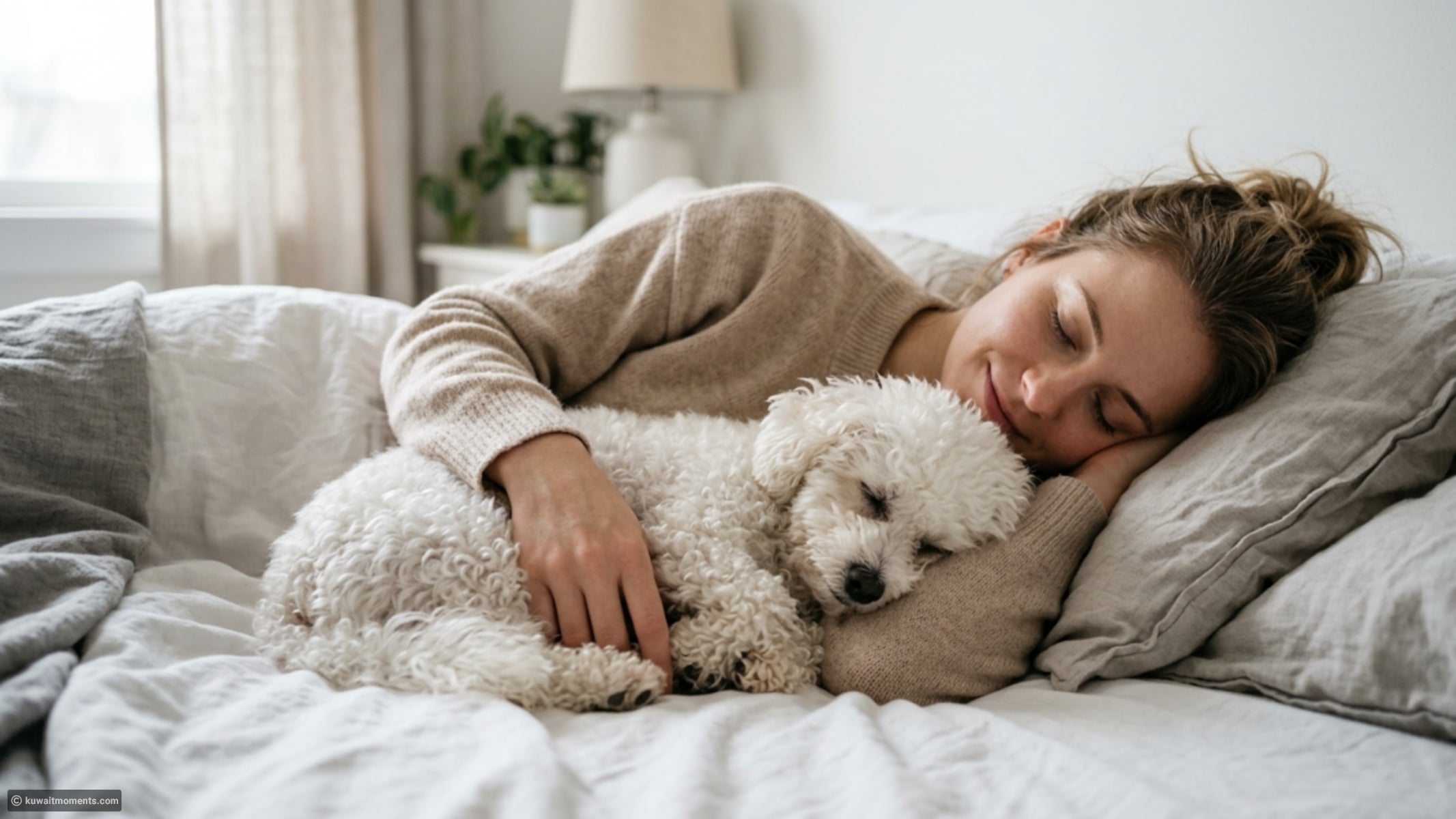 If your dog sleeps glued to you, it might be one of these 13 breeds
