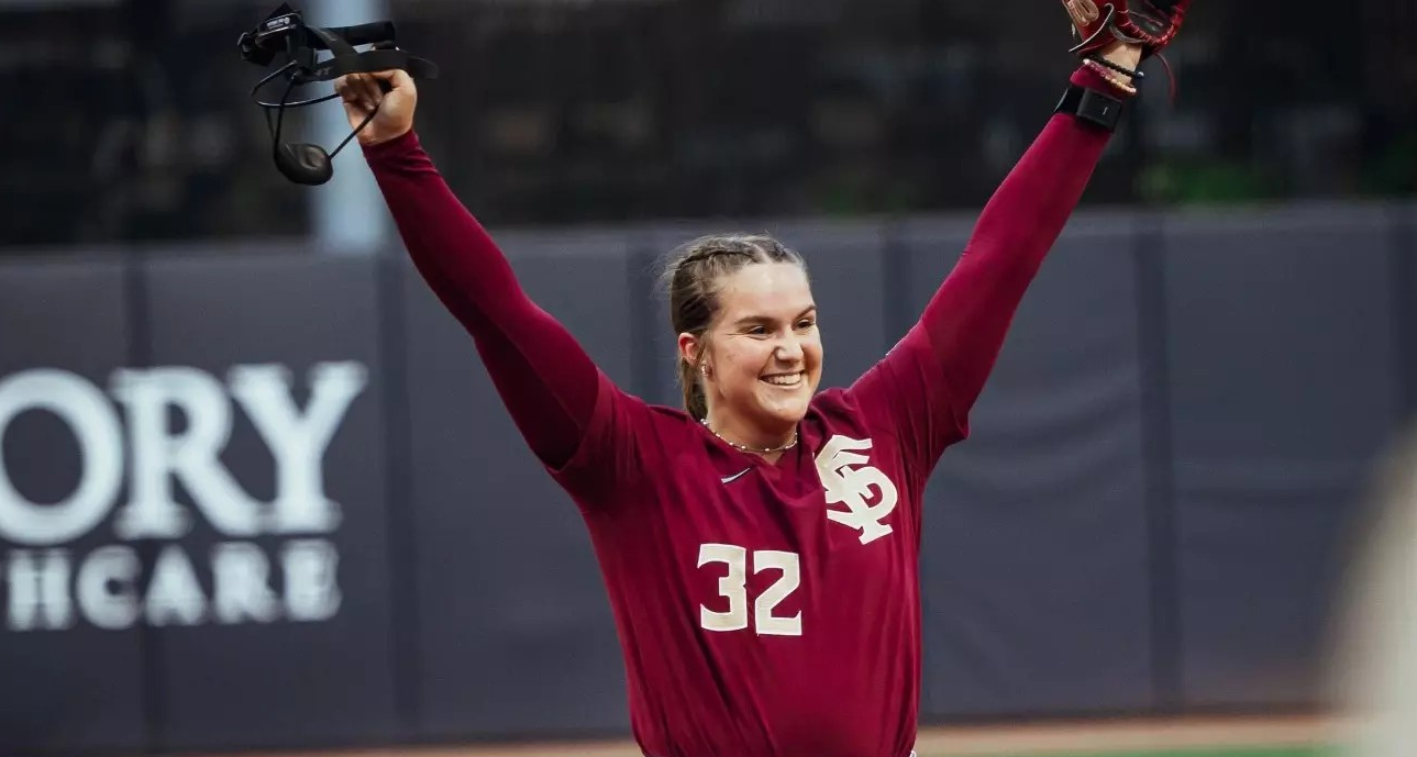 FSU softball's Jazzy Francik throws a no-hitter vs. Boston College