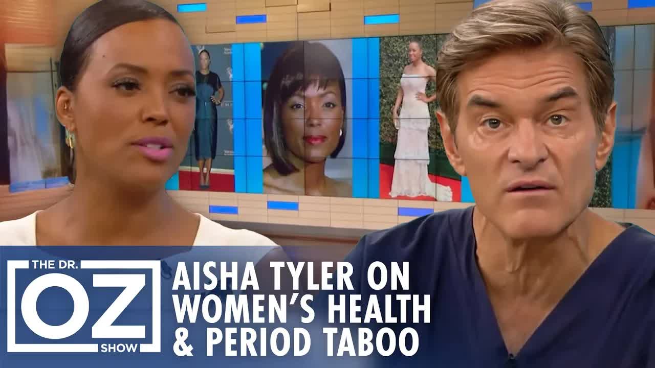 Aisha Tyler on women’s health & breaking the period taboo | Oz celebrity