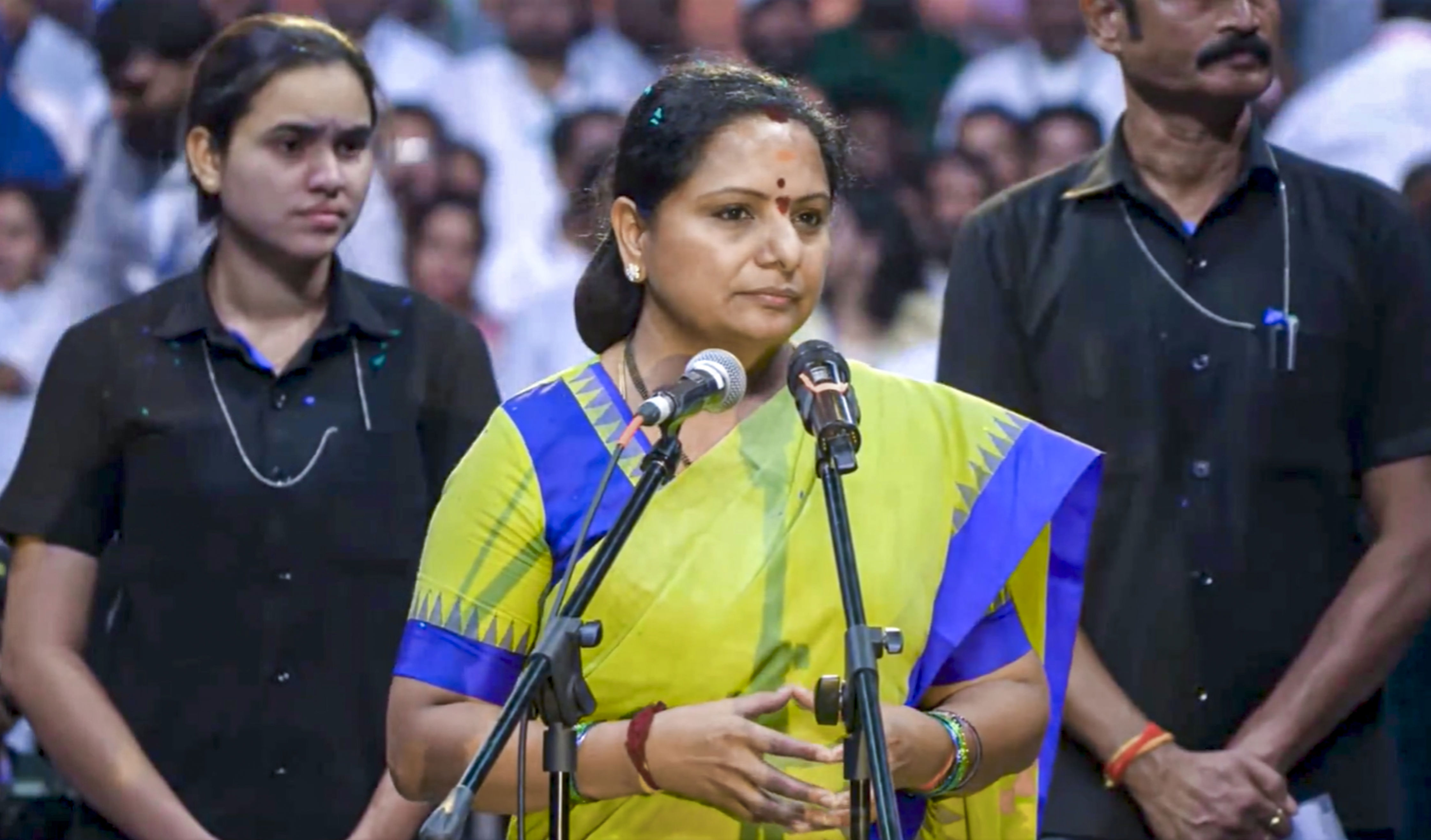 'Annalu' now in TRS, says Kavitha, alleges harassment of workers in ...