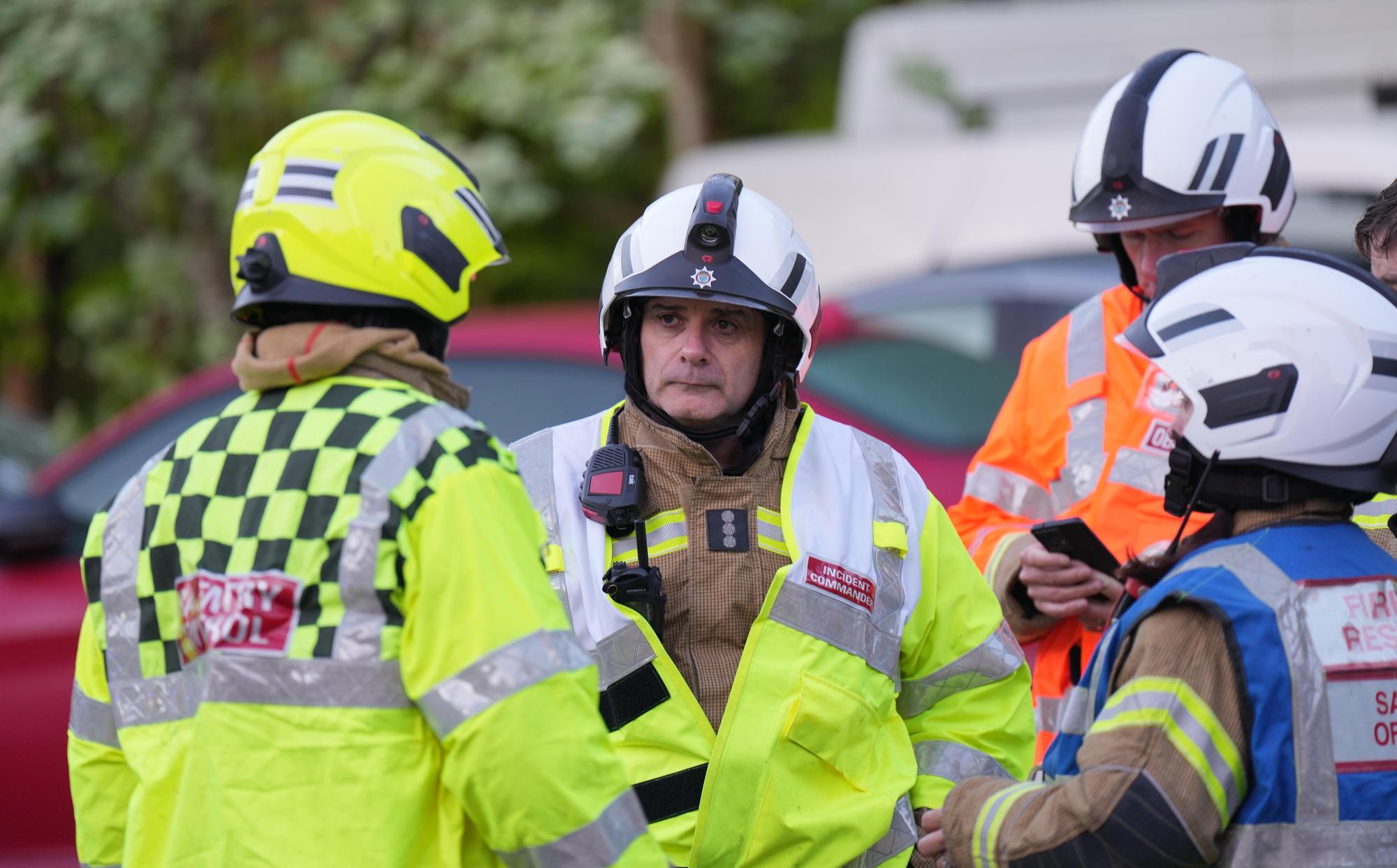 Ten fire engines now at scene of Haywards Heath blaze: nearby residents ...
