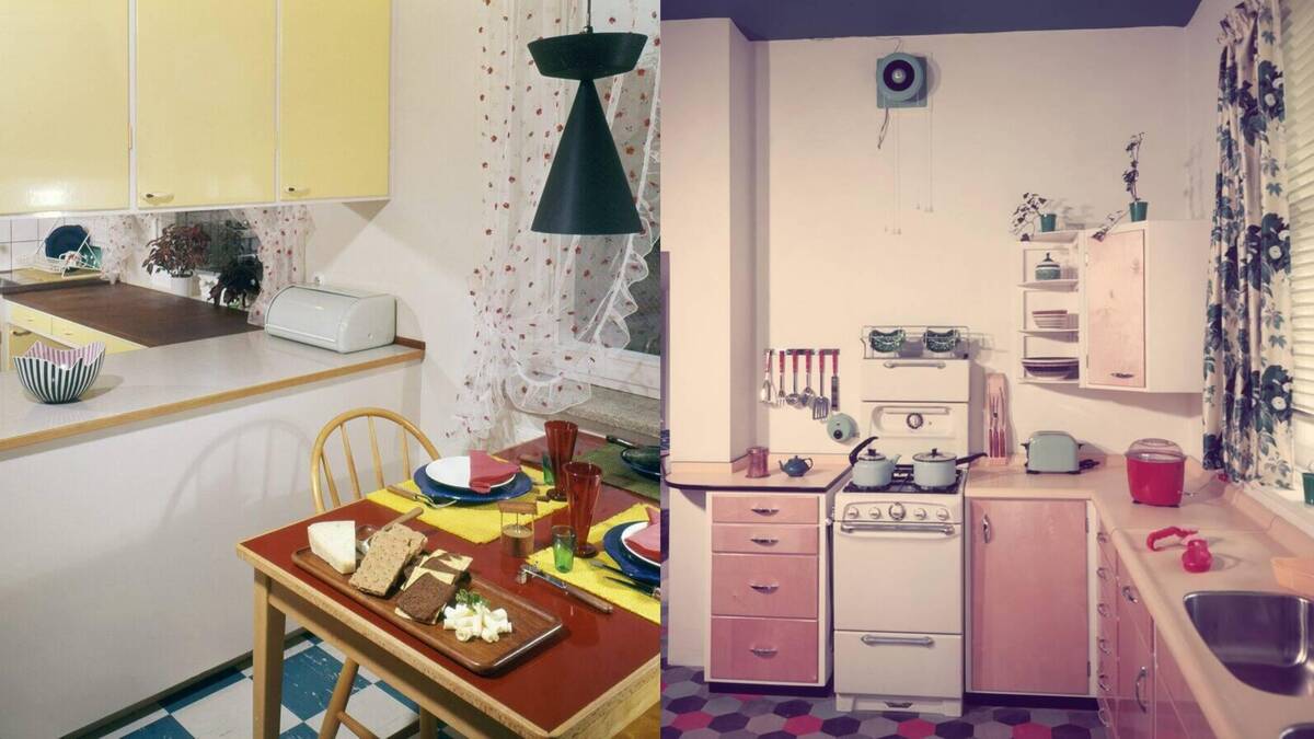 14 Photos of Home Kitchens from the 1950s
