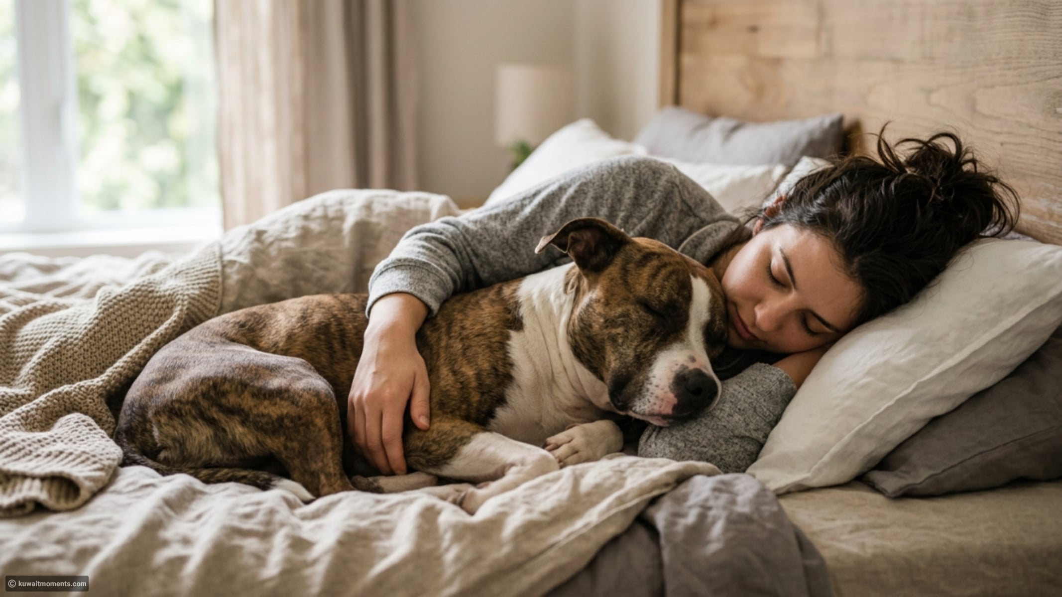 If your dog sleeps glued to you, it might be one of these 13 breeds