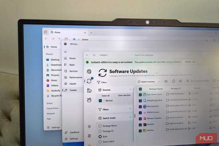 I replaced Windows Settings, File Explorer, and the Microsoft Store ...