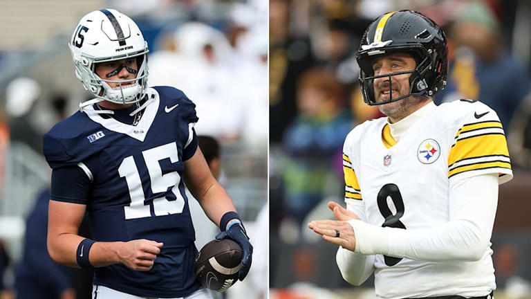 Drafting Drew Allar does nothing to change Steelers’ wait for Aaron Rodgers