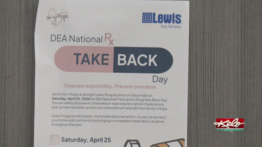 How to dispose of your old medications on Saturday in Sioux Falls