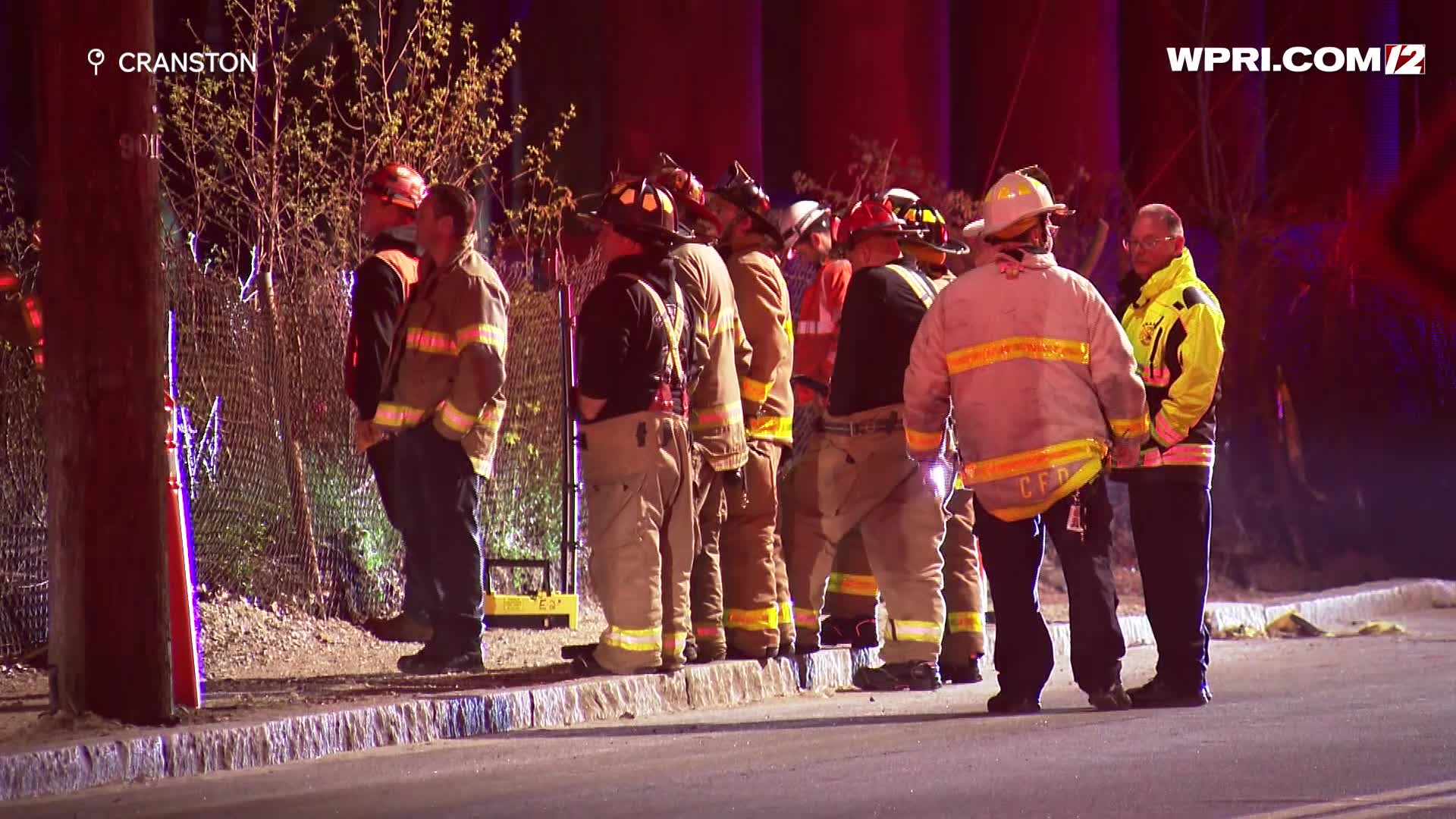 Video now: Train tracks closed after highway 'structural issue' in Cranston