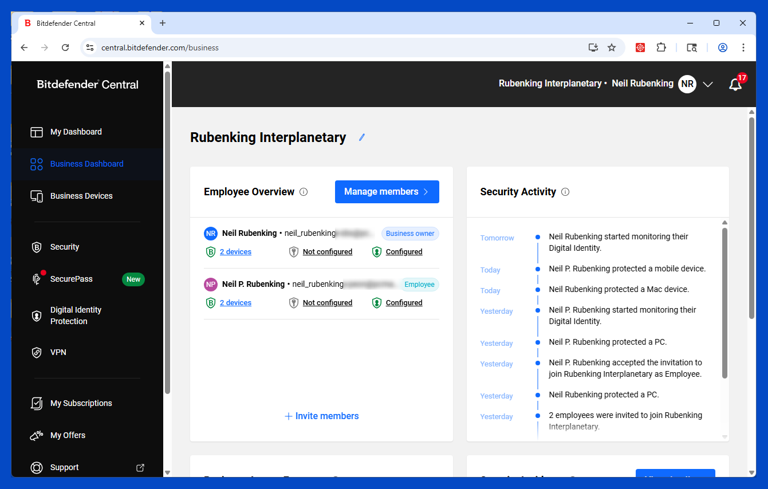 Bitdefender Ultimate Small Business Security