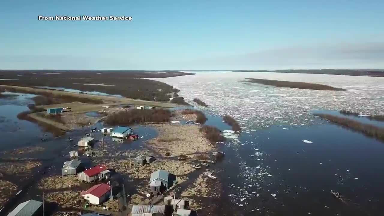 A projected late river breakup could lead to dangerous flooding ...