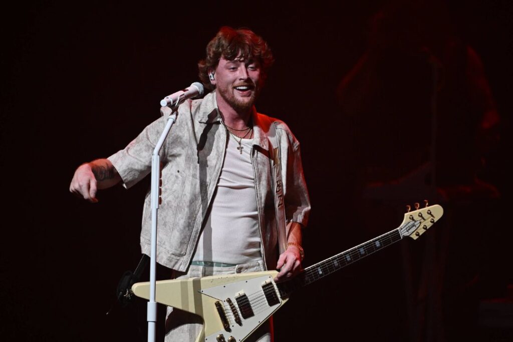 Bailey Zimmerman performs at Stagecoach following Sonic Drive-In brand ...