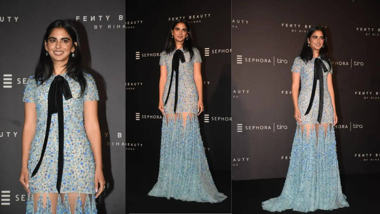Isha Ambani's soft glam look is minimalism done right