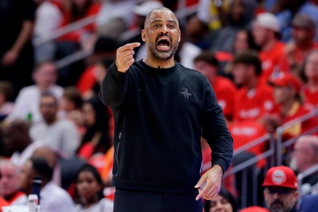 Rockets coach Ime Udoka shreds players after ultimate Game 3 collapse ...