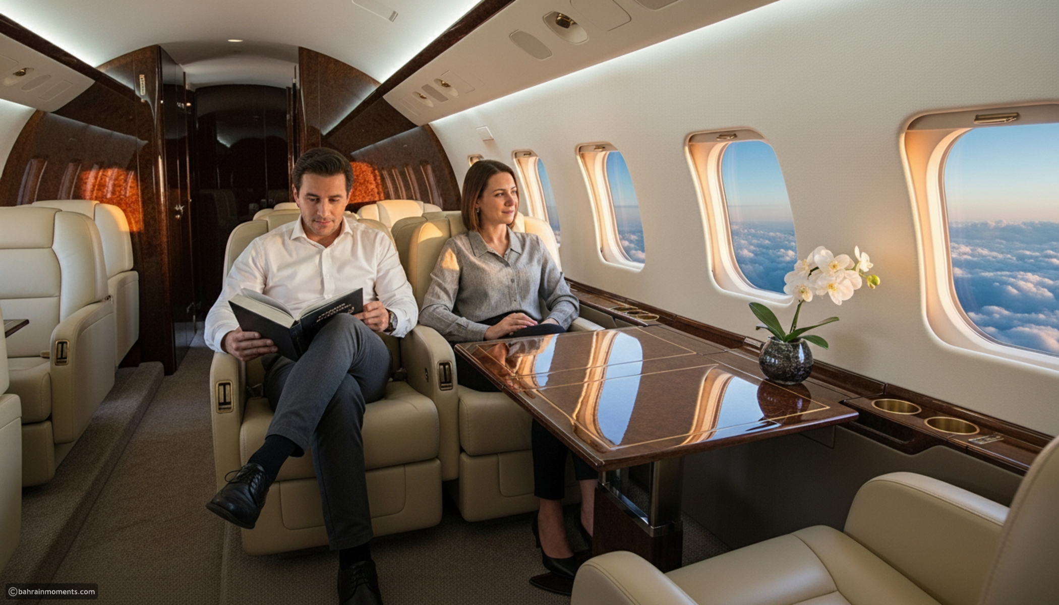 Why do most private jets have engines at the back?