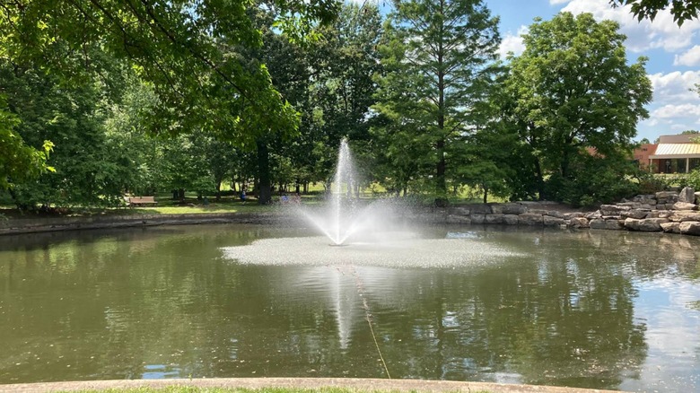 Missouri's picturesque city outside St. Louis offers a stunning lake ...