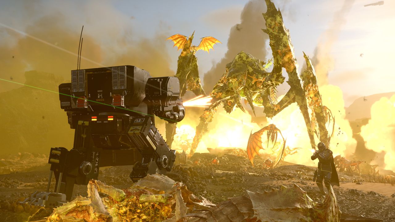 Helldivers 2 is getting a mech-themed Warbond that adds two new ...