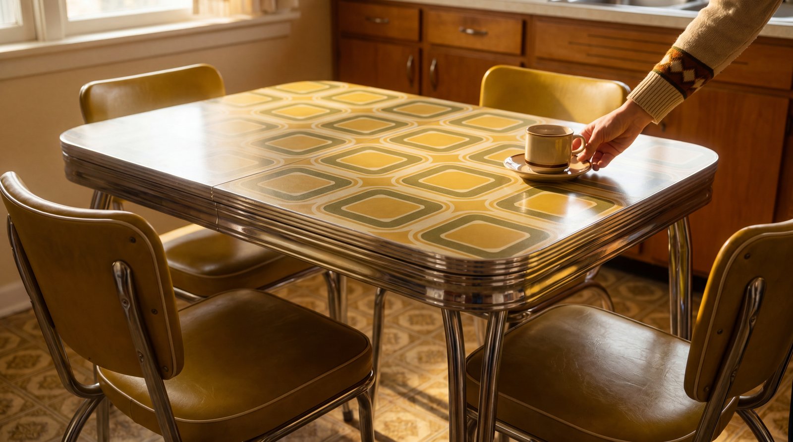 The Formica kitchen table everyone had in the 1960s that designers want ...
