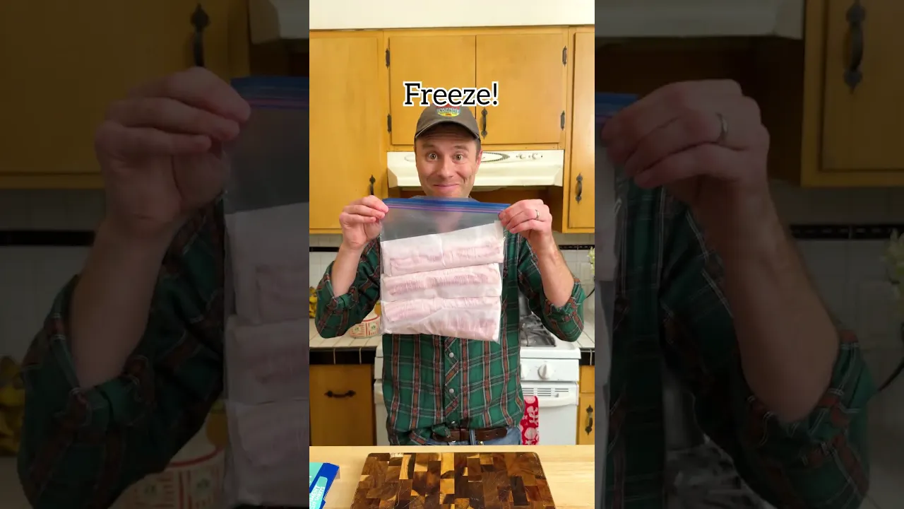 Jeff’s go to storage tip for his favorite food! 🥓