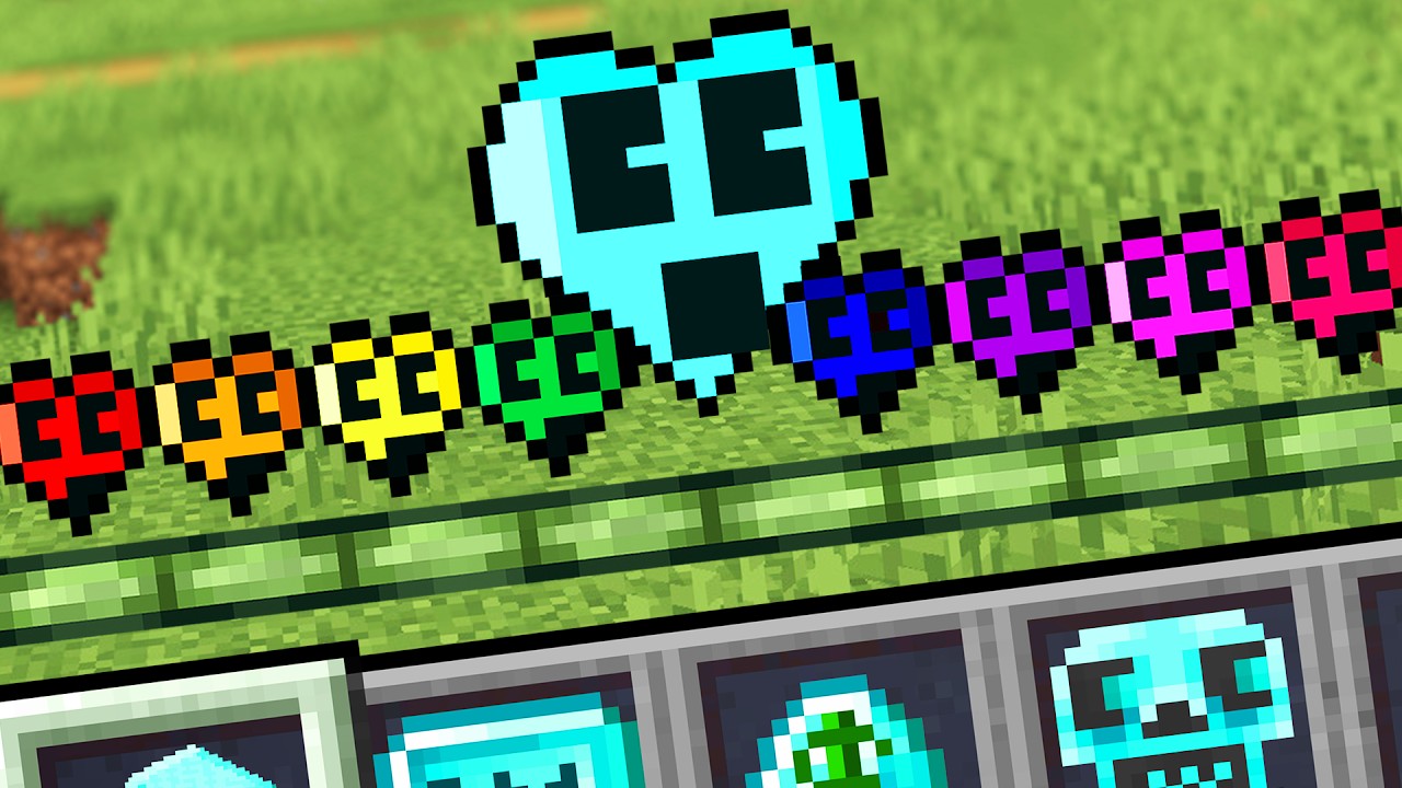 Turning my own character into powerful hearts within the game