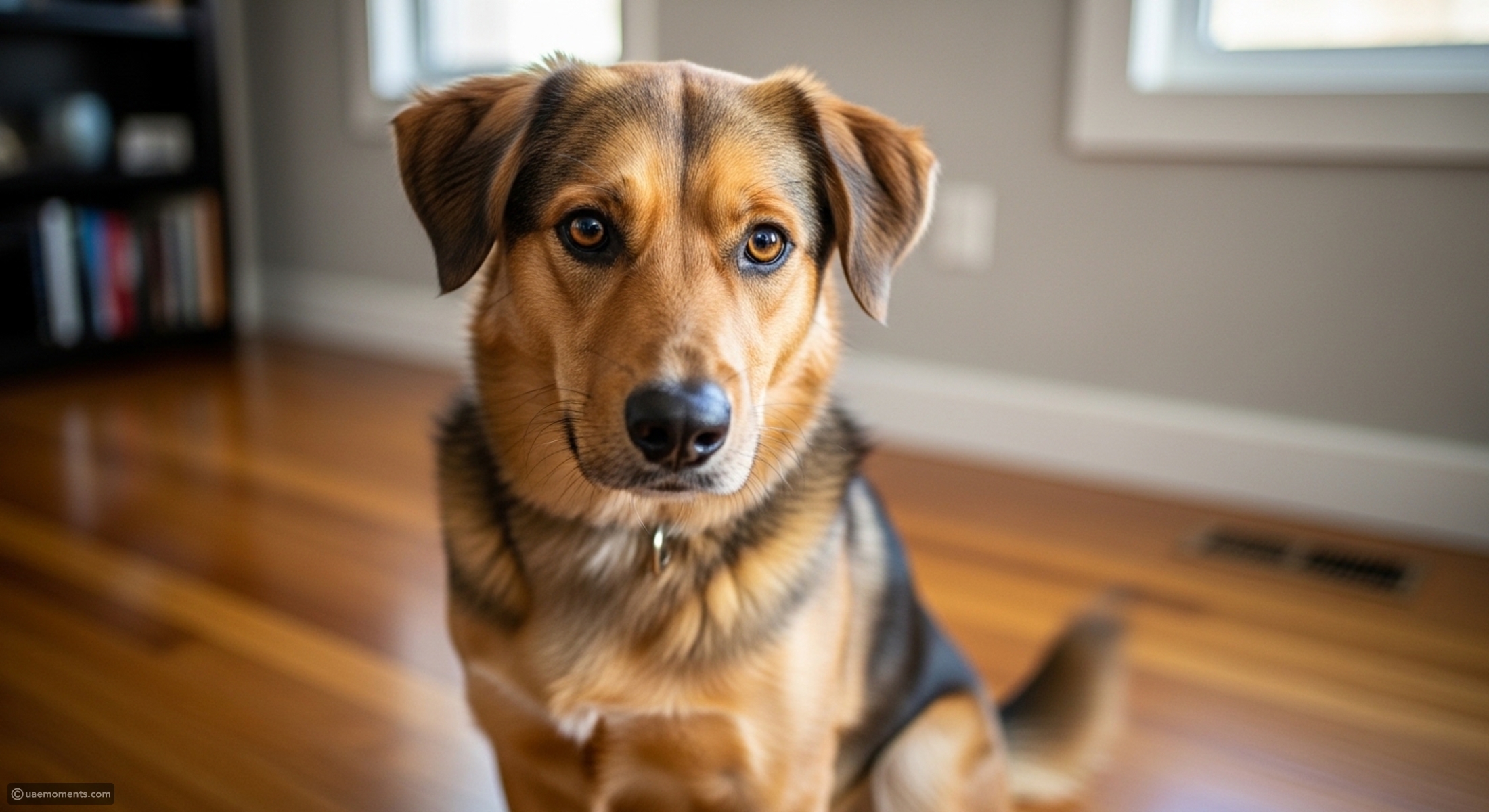 If your dog stares at you without blinking, here's what you should know