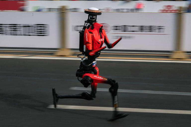 Robot that zoomed past human marathon runners in Beijing improved 2026 ...