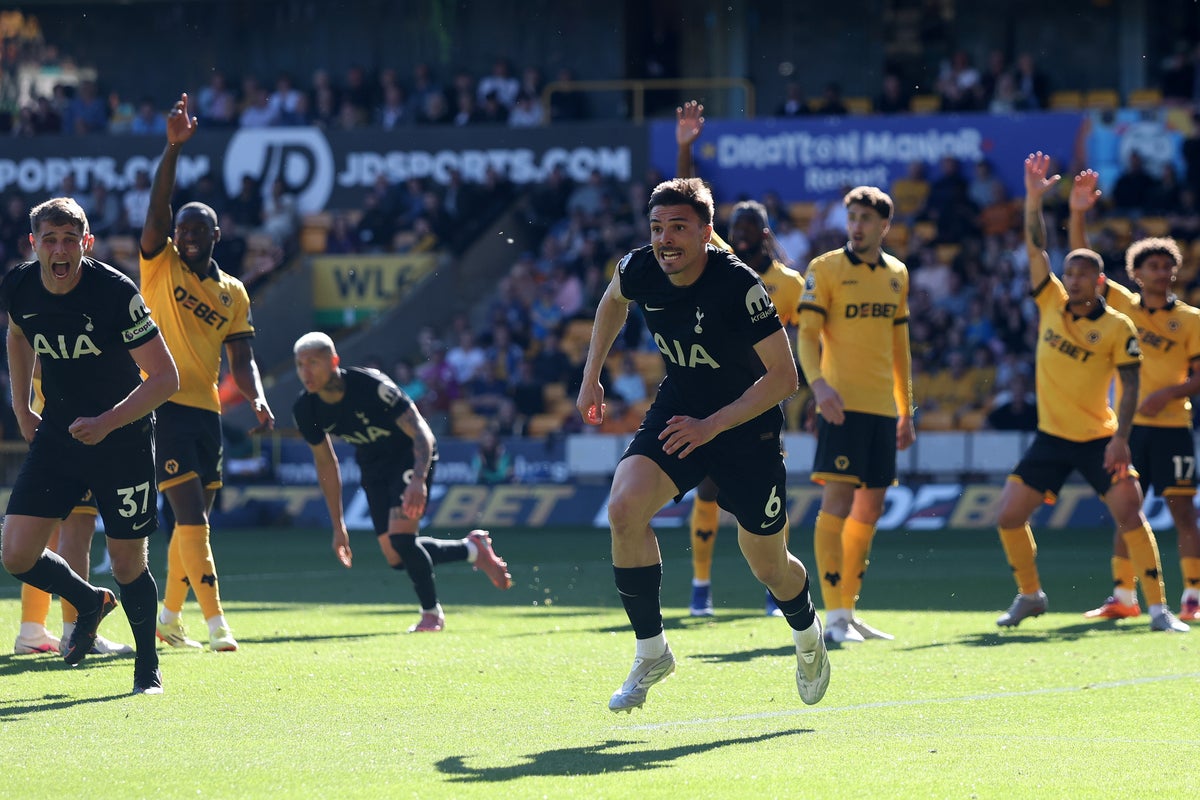 Palhinha scores priceless goal as Spurs win crunch clash with Wolves