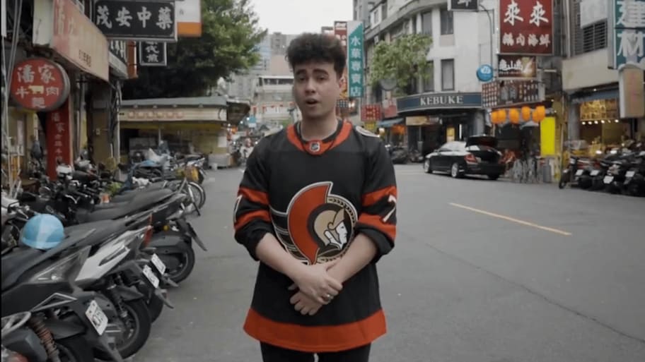 Meet Kyle Ivan, the viral superfan the Senators 'banished' to Taiwan to ...