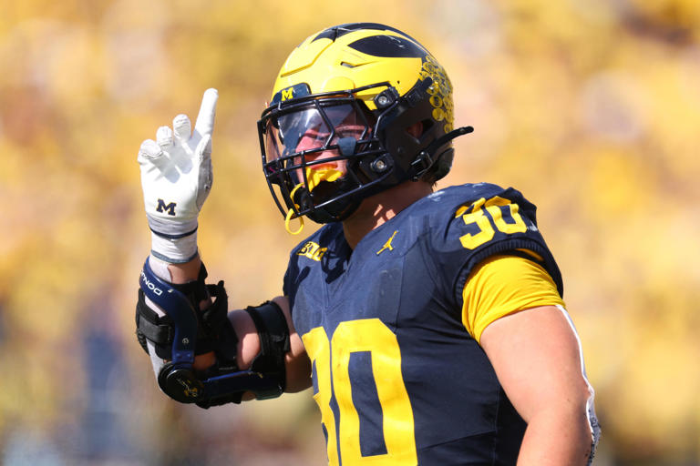 Detroit Lions select Michigan LB Jimmy Rolder in 2026 NFL draft