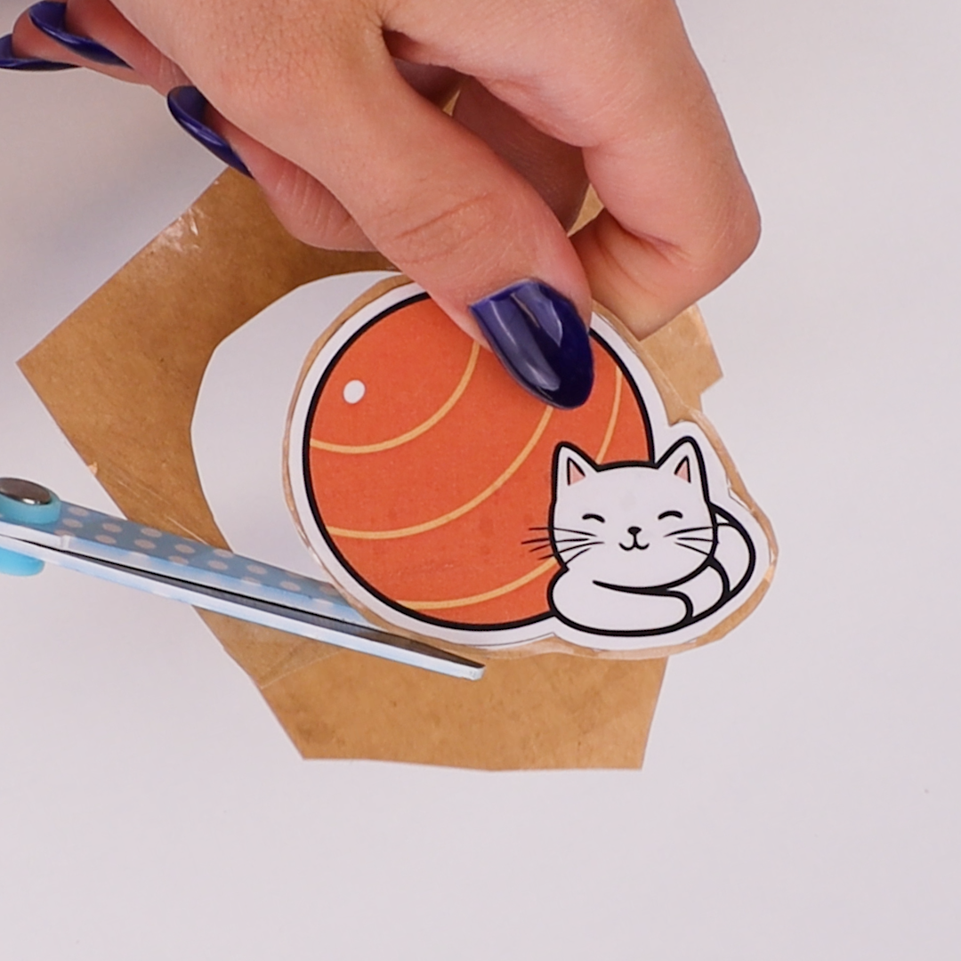 Maak je eigen stickers voor je notitieboek