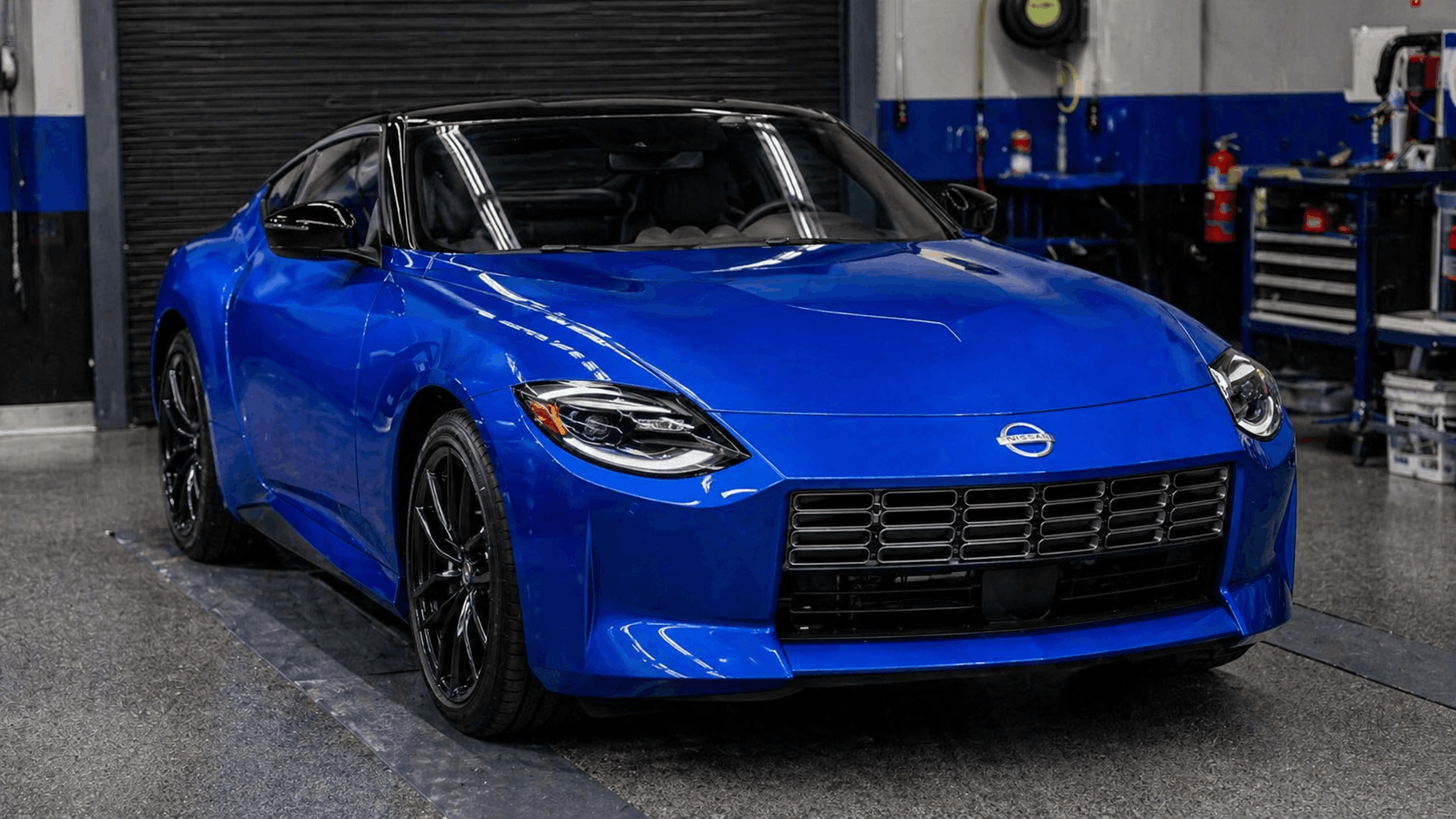 What the new Nissan Z looks like up close