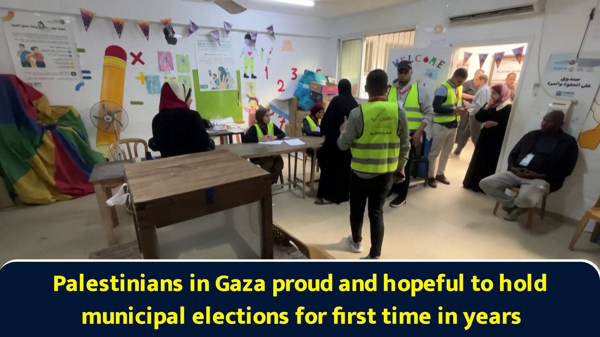Palestinians in Gaza proud and hopeful to hold municipal elections for ...
