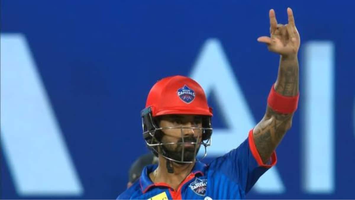 Watch: KL Rahul's epic celebration in DC vs PBKS after 47-ball century