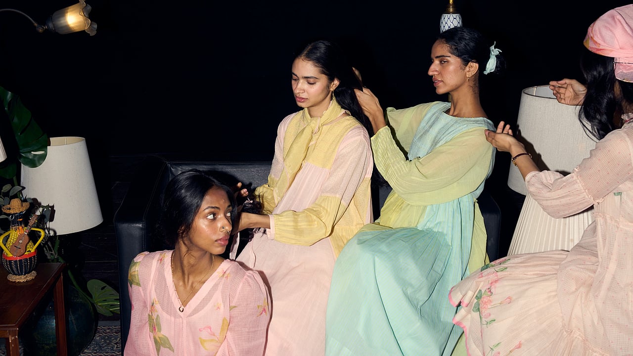 This spring-summer edit, Rangmanch, finds its muse in the performing arts