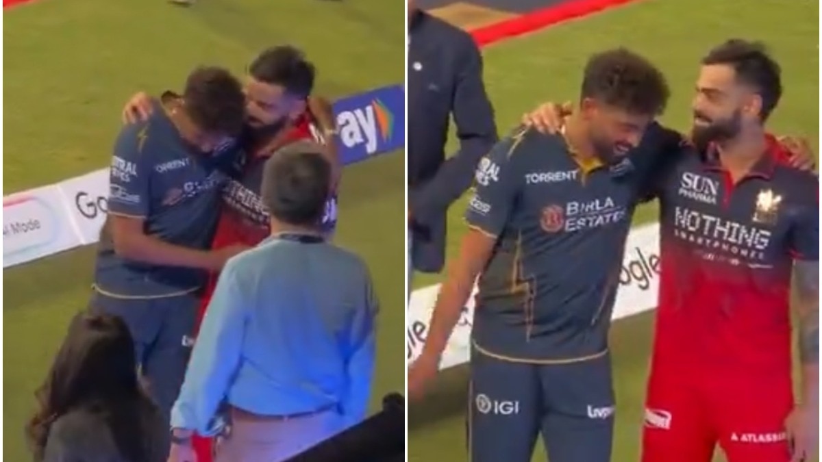 Virat Kohli, Mohammed Siraj reunited: Fans loving heartwarming moment ...
