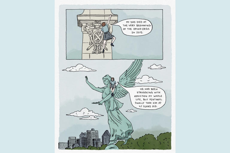 Arizona O’Neill’s debut graphic novel draws on father’s overdose — and ...