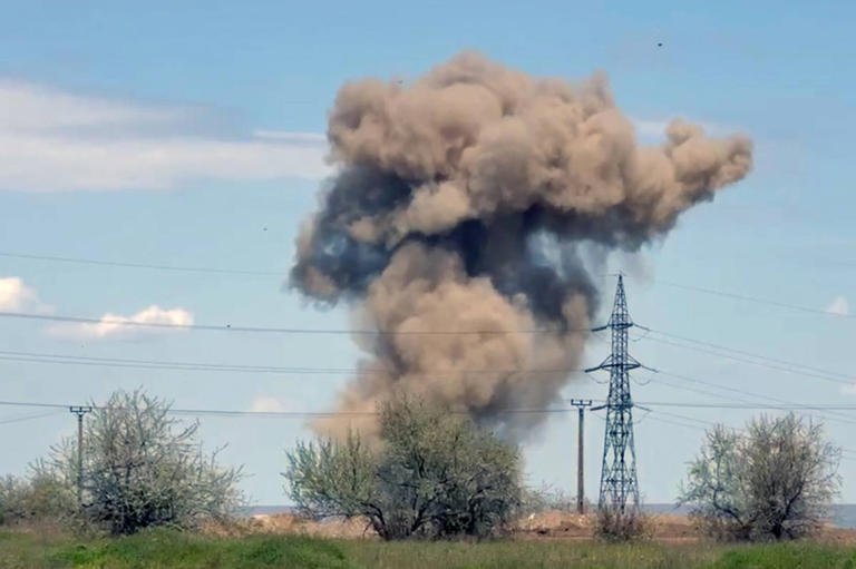 British fighters scramble after drone crashes in Romania