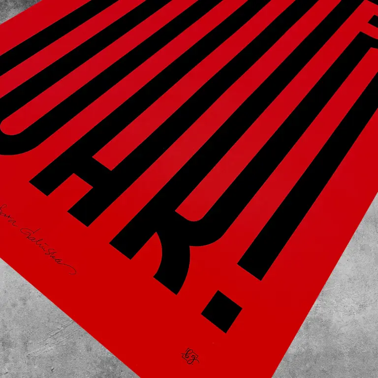 Who's behind the striking 'Stop War' poster that's all over social media?