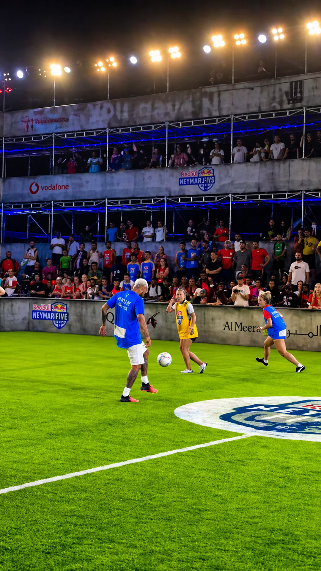 How it feels to play in the same team with Neymar