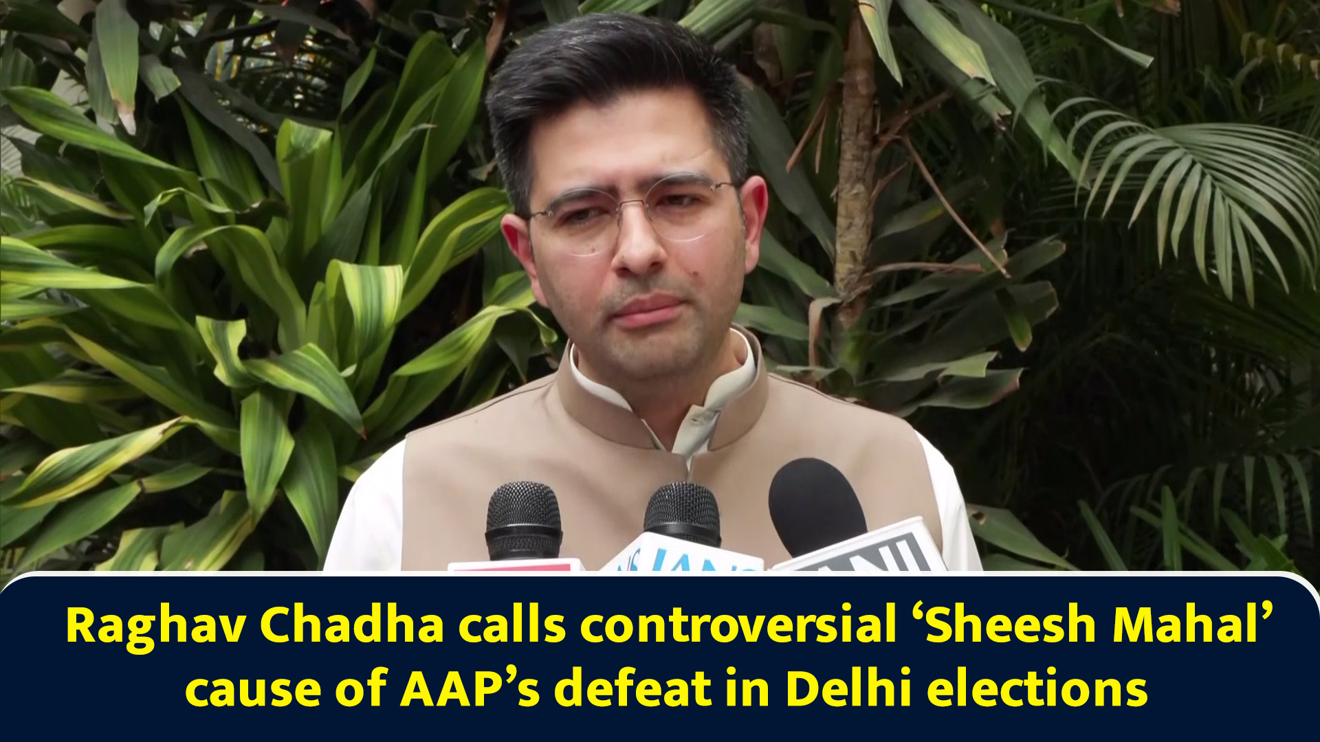 Raghav Chadha calls controversial 'Sheesh Mahal' cause of AAP's defeat ...