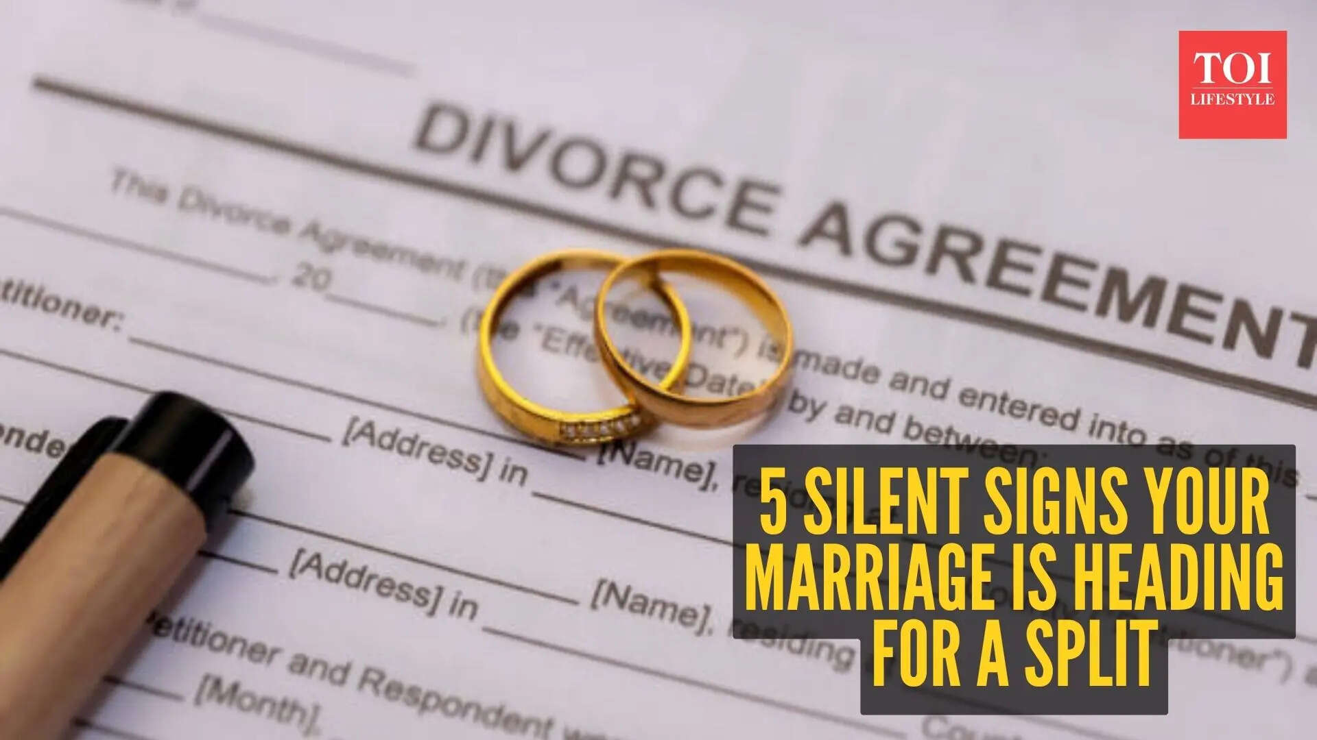 5 signs your divorce is inevitable