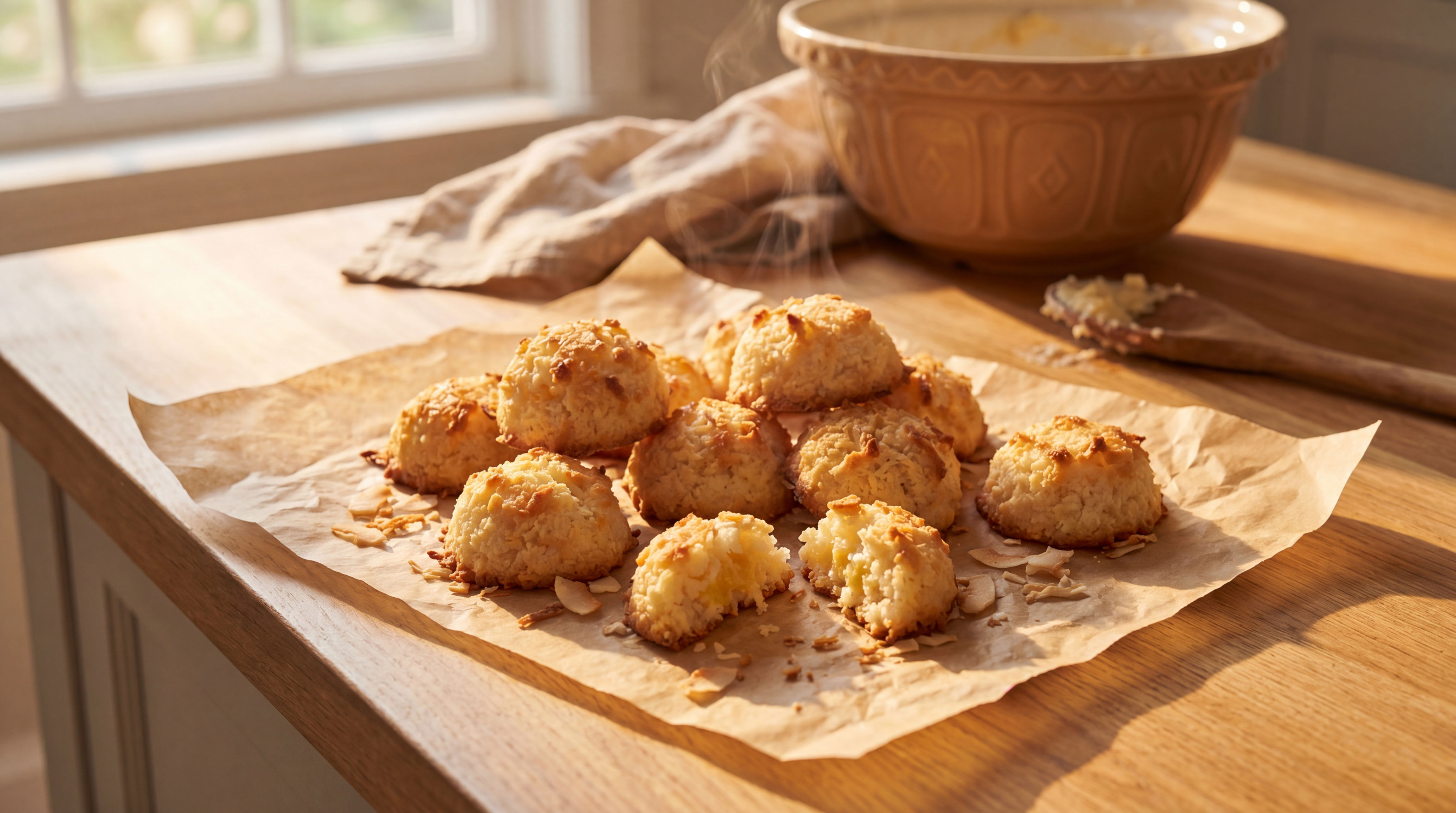 5 ingredient coconut macaroons bakers make every time