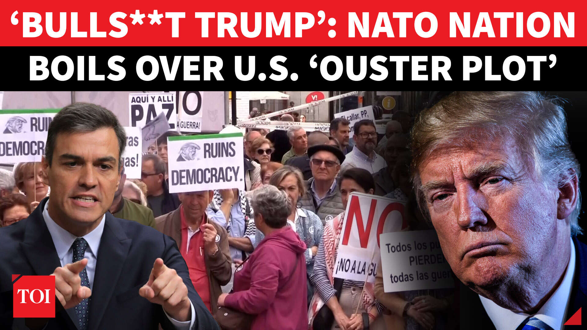 NATO divide explodes in Spain, protests after leaked Pentagon email ...