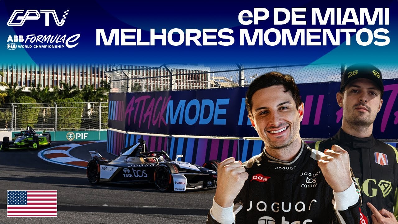 Fórmula E 2025/2026: Melhores momentos do EP de Miami | 3ª etapa