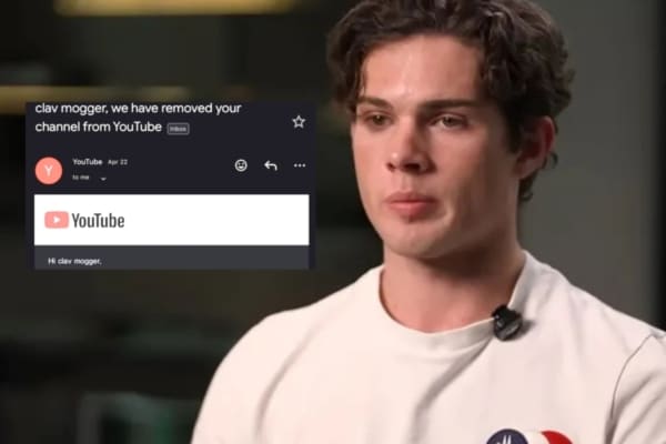 Outmogged again: Clavicular kicked off YouTube for repeat violations