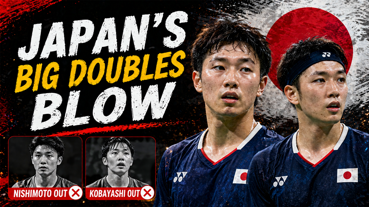 Japan’s Thomas Cup crisis deepens… another star ruled out