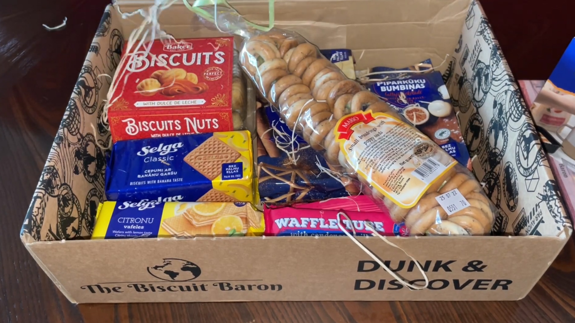 Unboxing the Latvian biscuit baron mystery box
