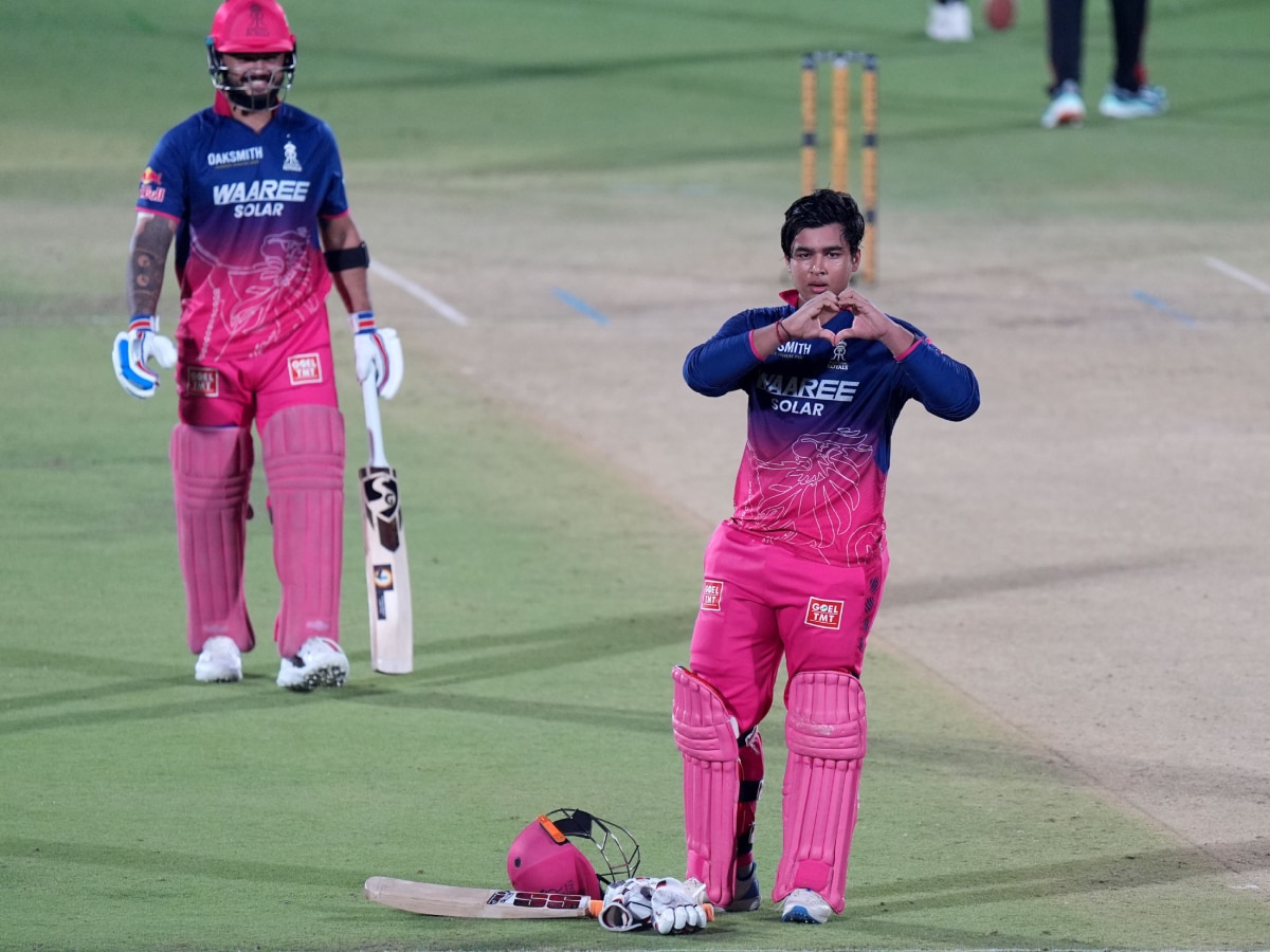 IPL करियर में दूसरा शतक लगाने वाले वैभव सूर्यवंशी ने कहां से सीखा बैट ...