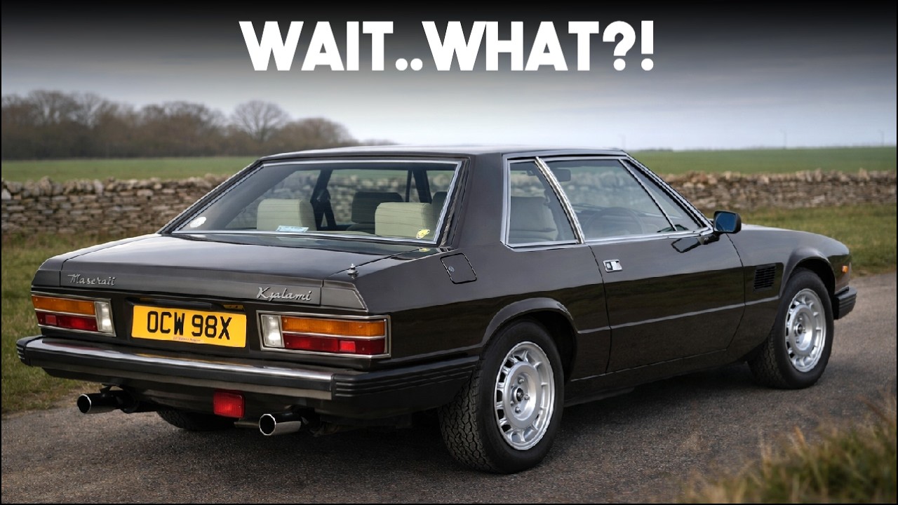 The Maserati with a very awkward secret - Maserati Kyalami (1982)