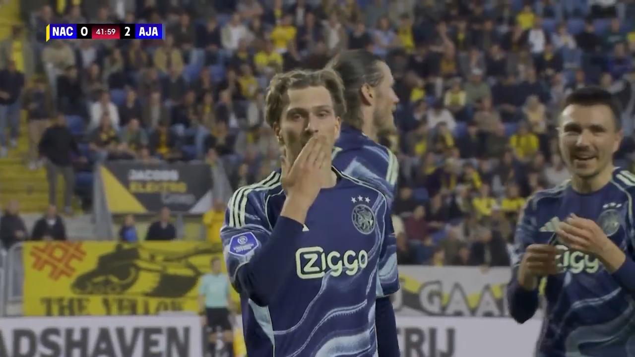 Ajax beat Breda 2-0 away to move into top 4 in Dutch Eredivisie